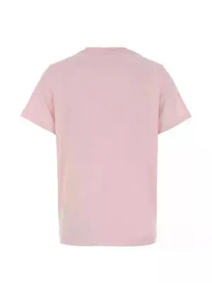 GANNI Teddy-print Cotton T-shirt