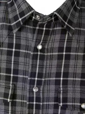 TOM FORD Check-pattern Western Shirt