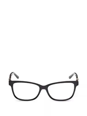 Guess Logo Plaque Square-frame Eyeglasses
