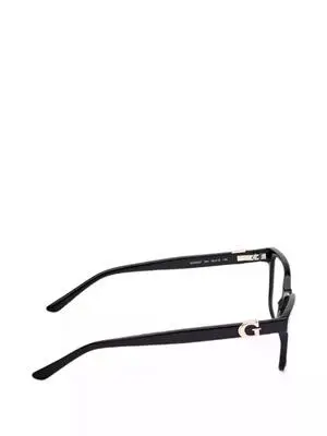 Guess Logo Plaque Square-frame Eyeglasses