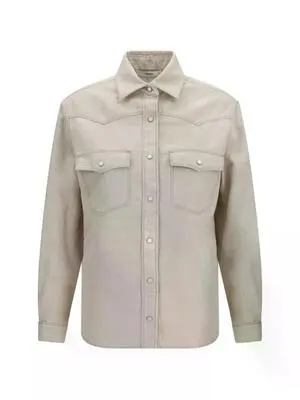 Fendi Selleria Western Shirt - Neutrals