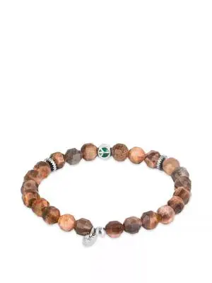 Tateossian Hexade Peace Eye Beaded Charm Bracelet