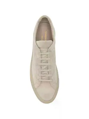 COMMON PROJECTS Suede Lace-up Sneakers - Grey