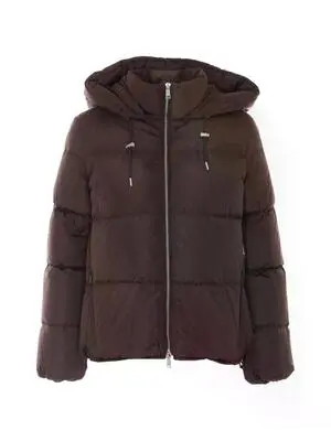 Add Hooded Ped Jacket - Brown