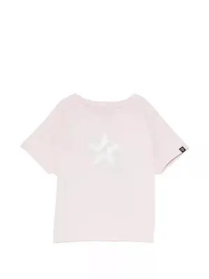 AGNES B. Star Print T-shirt - Pink