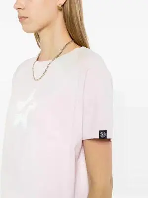 AGNES B. Star Print T-shirt - Pink