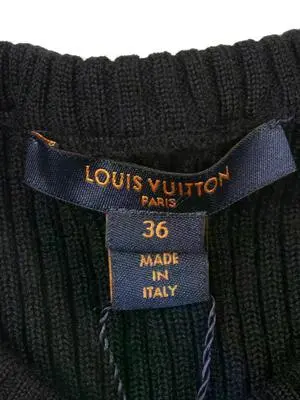 LOUIS VUITTON 2010s Animal-print Panelled Dress