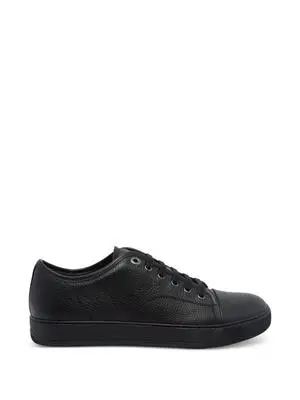 LANVIN Dbb1 Sneakers In Nappa And Grained Leather - Black
