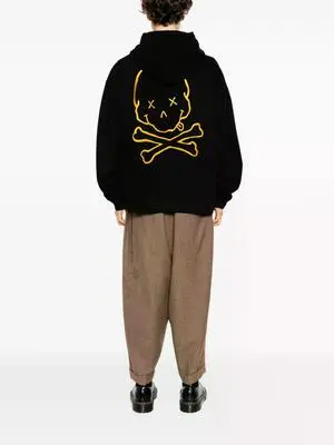 MASTERMIND WORLD Skull-embroidered Hoodie