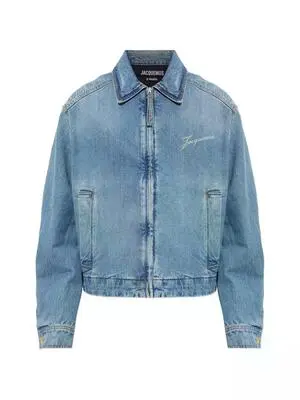 Jacquemus La Veste De-nîmes Canevas Jacket - Blue