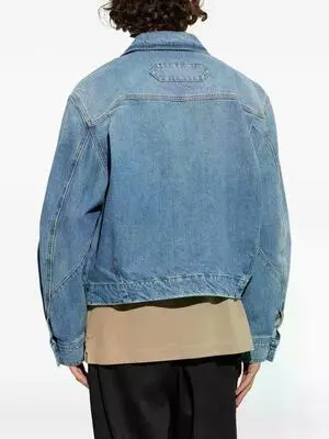 Jacquemus De-nîmes Canevas Zip-up Denim Jacket - Blue