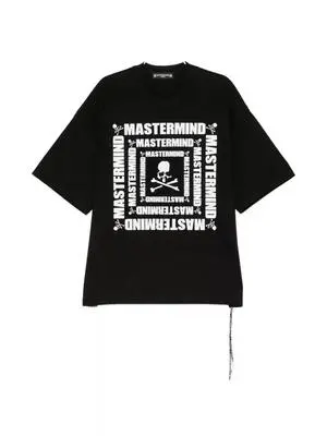MASTERMIND WORLD Skull-print Logo-print T-shirt - Black