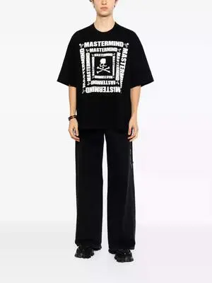 MASTERMIND WORLD Skull-print Logo-print T-shirt - Black