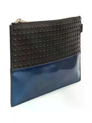 Balenciaga 2000s Embossed Clutch Bag