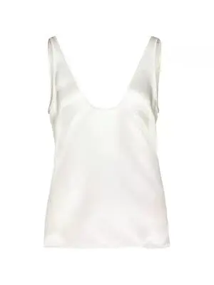 TOM FORD Silk Tank Top - Neutrals