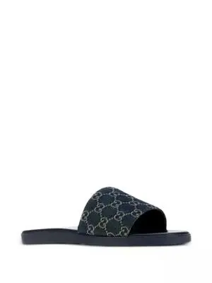 Gucci Slide Sandals - Blue