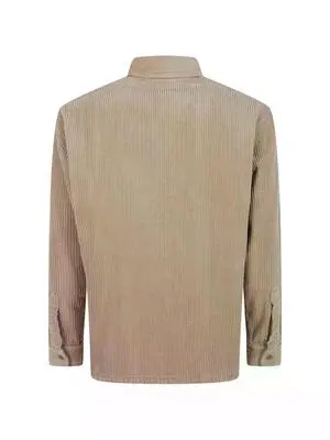 Aspesi Corduroy Zip-pocket Shirt