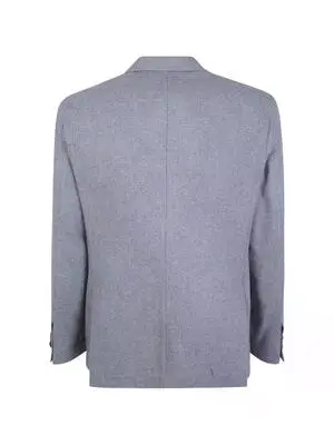 BARBA NAPOLI Single-breasted Wool Blazer