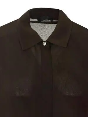 Liu Jo Crystal-embellished Long-sleeve Shirt