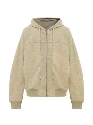 Rick Owens Zip-up Hoodie - Neutrals