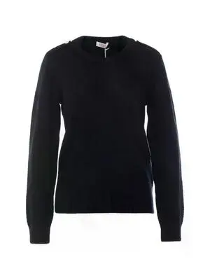 Liu Jo Button-shoulder Sweater - Black