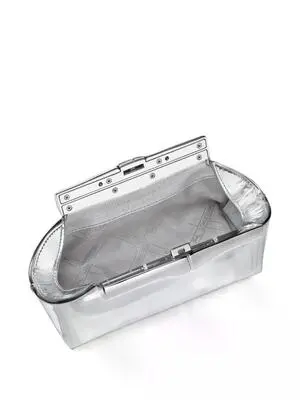 Longchamp Le Roseau S Pouch - Silver