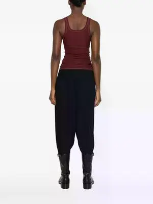 BASERANGE Heart Ribbed-knit Tank Top
