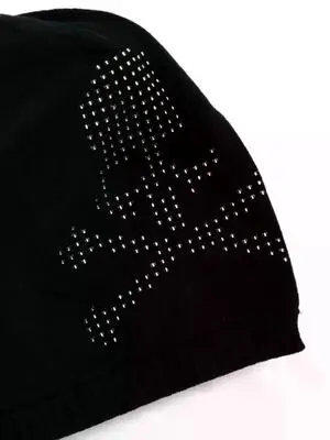 MASTERMIND WORLD Beaded Skull And Crossbones Beanie