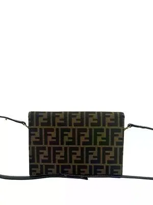 Fendi 20th Century Zucca Canvas Shoulder Bag