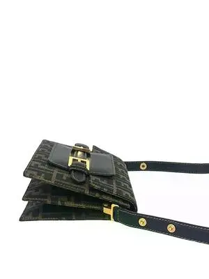 Fendi 20th Century Zucca Canvas Shoulder Bag
