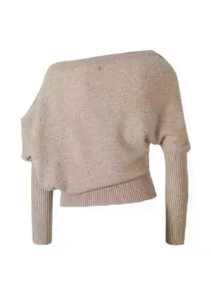 Altuzarra Off-shoulder Draped Sweater