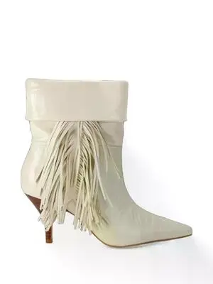 Kurt Geiger Piccadilly Slouch Boots - Neutrals