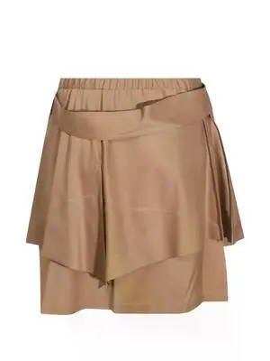 VIVIENNE WESTWOOD Megan Kilt Layered Wrap Mini Skirt