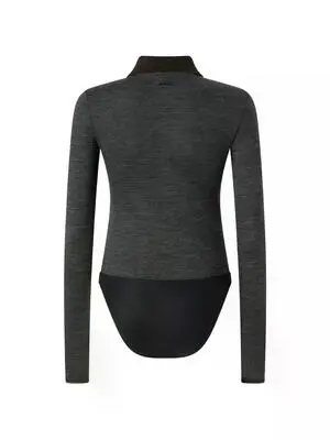 Pinko Button-down Long-sleeve Bodysuit