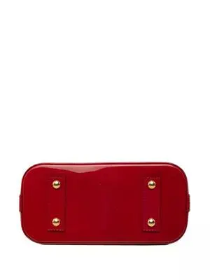 LOUIS VUITTON 2014 Monogram Vernis Alma Bb Satchel
