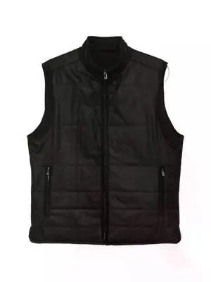 Corneliani Zip-up Gilet - Black