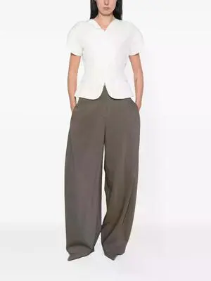 Jacquemus Ovalo Short-sleeve Blouse