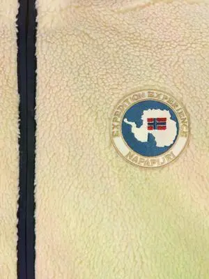 NAPAPIJRI Logo-patch Zip-up Sweater