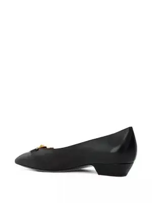 Versace Pointed-toe Ballet Flats