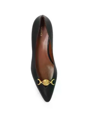 Versace Pointed-toe Ballet Flats