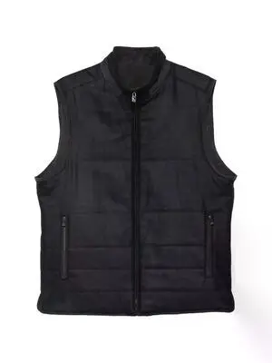 Corneliani Quilted Design Gilet - Blue