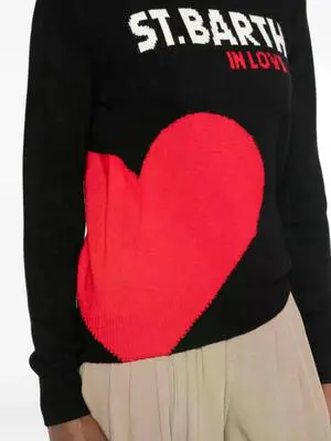 MC2 SAINT BARTH Heart-intarsia Sweater