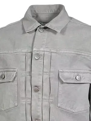 MAISON MARGIELA Pleated 4-stitch Denim Jacket