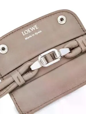 Loewe Small Madrid Bag In Supple Grained Calfskin - Neutrals