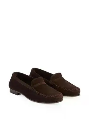 MALONE SOULIERS Knightsbridge Suede Loafers