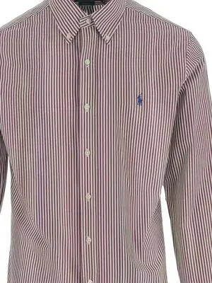 Polo Ralph Lauren Striped Button-down Shirt - Red