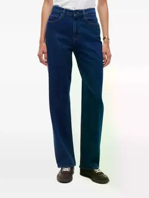 Tommy Hilfiger Logo-patch Straight-leg Jeans
