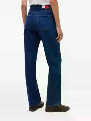 Tommy Hilfiger Logo-patch Straight-leg Jeans