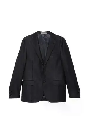 Corneliani Check-pattern Single-breasted Suit - Blue