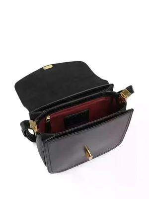THE BRIDGE Twist-lock Leather Shoulder Bag